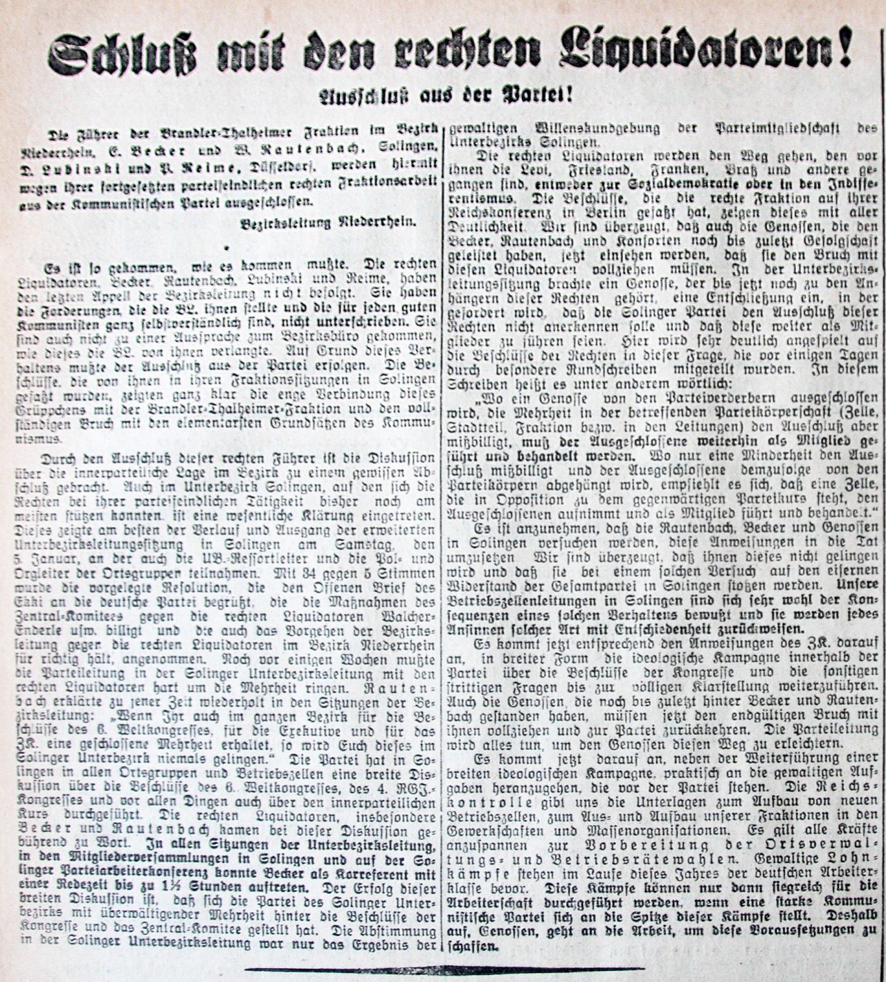 Kölner Straße 63a – Max-Leven-Zentrum Solingen e.V.