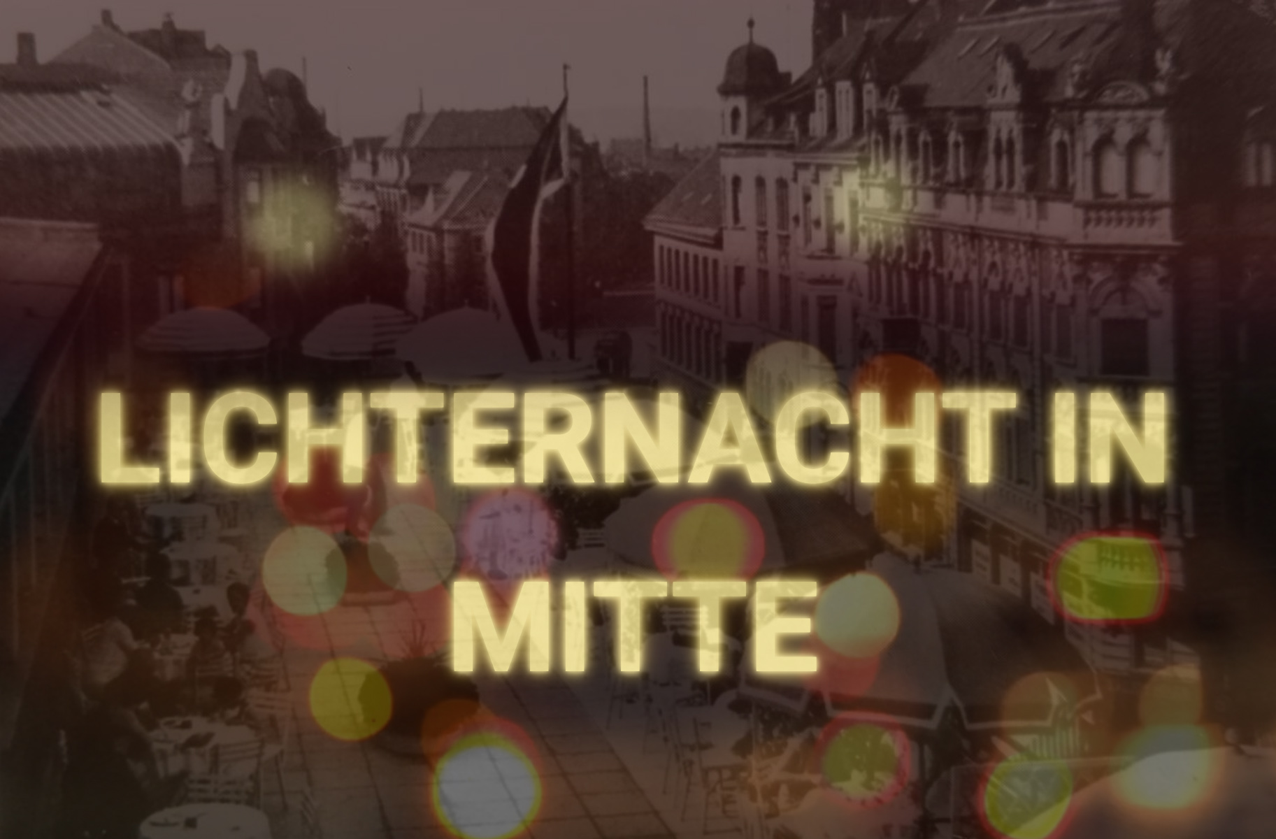 Lichternacht in Mitte 2025 – Max-Leven-Zentrum Solingen e.V.